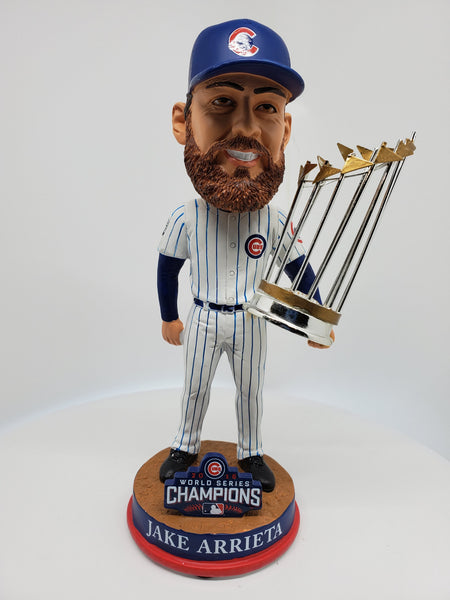 Jake Arrieta Chicago Cubs 2016 World Series Champions MLB Bobblehead ...
