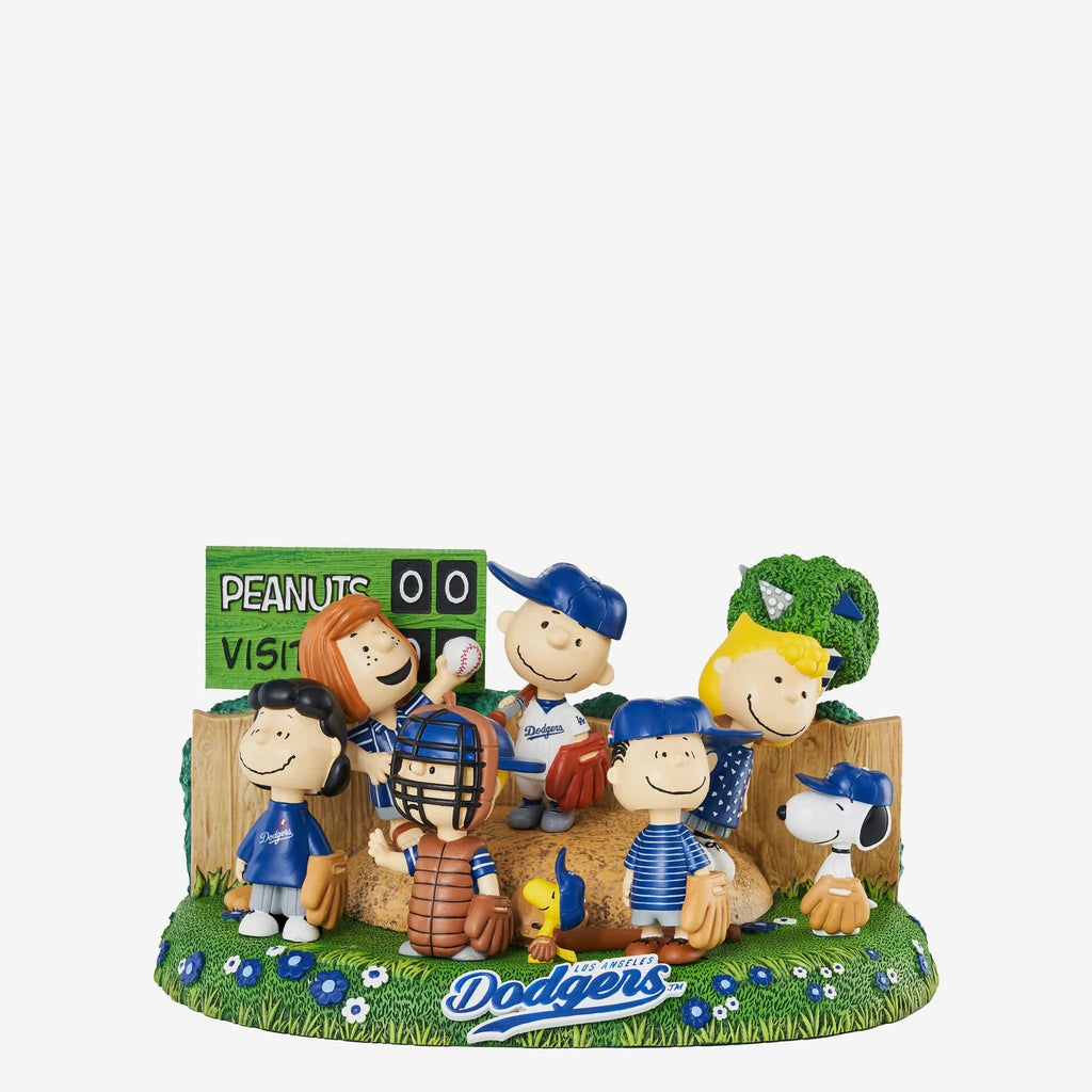 Peanuts Gang MLB Field Mini Bobble Scene Bobbleheads – National ...