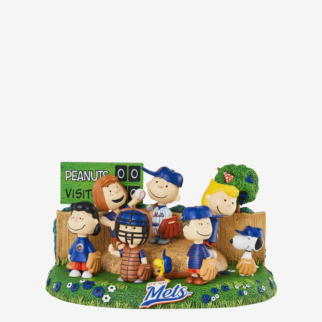 Peanuts Gang MLB Field Mini Bobble Scene Bobbleheads – National ...