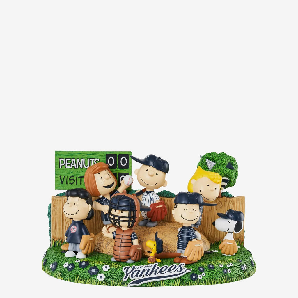 Peanuts Gang MLB Field Mini Bobble Scene Bobbleheads – National ...
