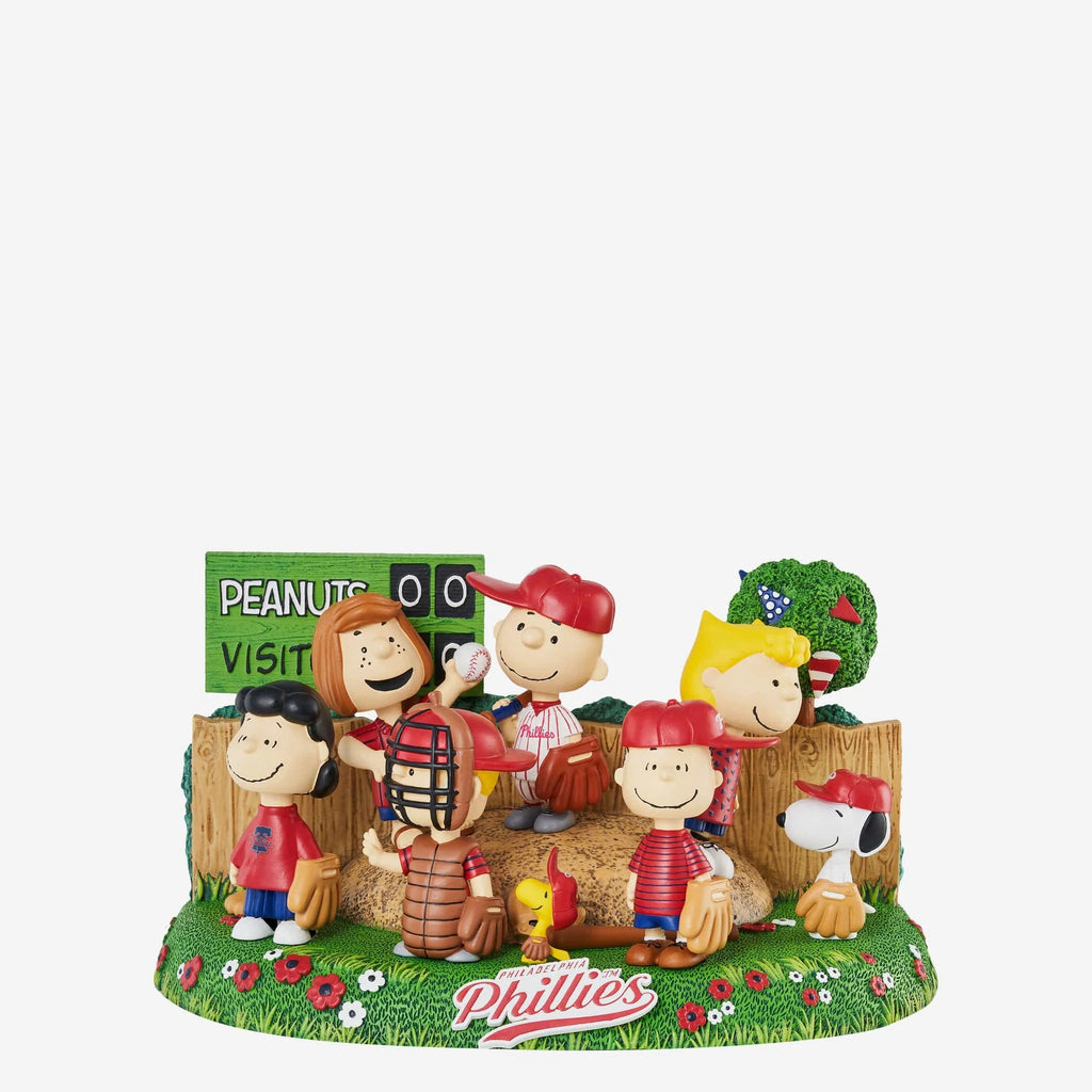 Peanuts Gang MLB Field Mini Bobble Scene Bobbleheads – National ...