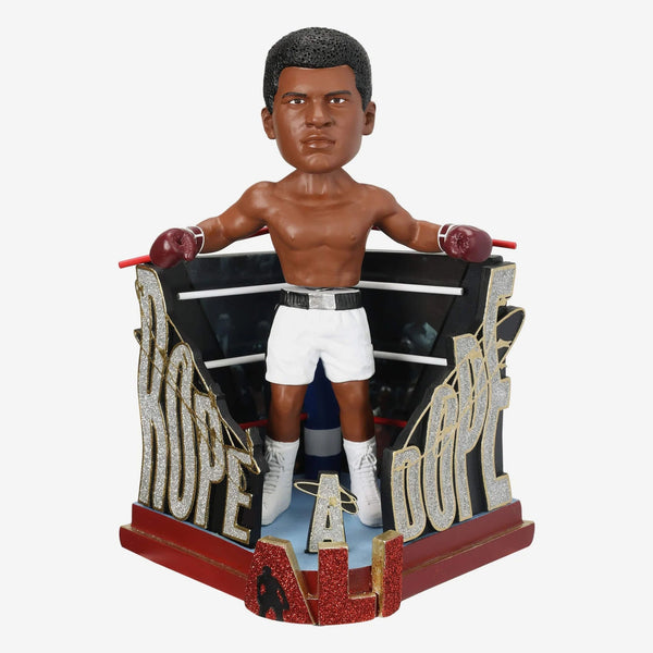 Muhammad Ali Rope A Dope Bobblehead – National Bobblehead HOF Store