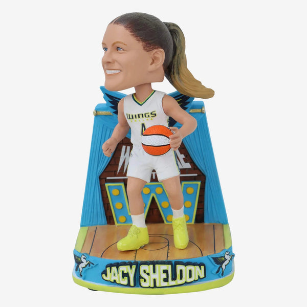 Jacy Sheldon Dallas Wings Welcome To The W WNBA Bobblehead – National ...