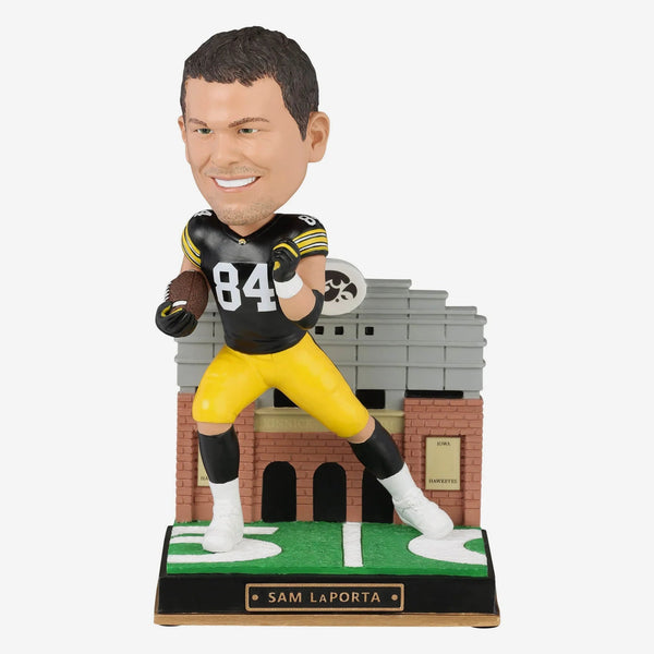 Sam LaPorta Iowa Hawkeyes Gate Series NCAA College Bobblehead ...