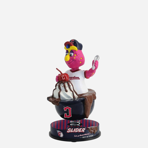 Slider Cleveland Guardians Ice Cream Helmet Mini MLB Bobblehead ...