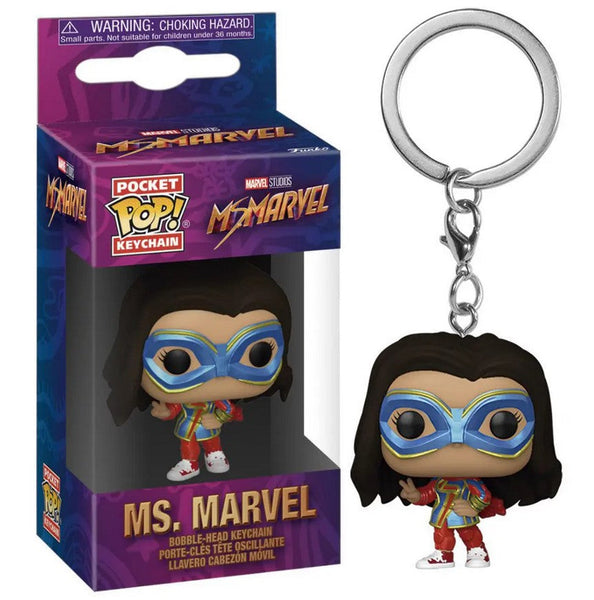 Funko Pop! Ms. Marvel Keychain Pop Keychain Bobblehead – National ...