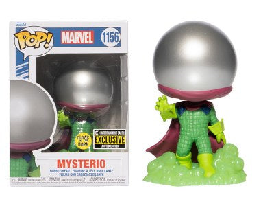 Mysterio Funko Pop! Marvel Glow-In-The-Dark Bobblehead – National ...