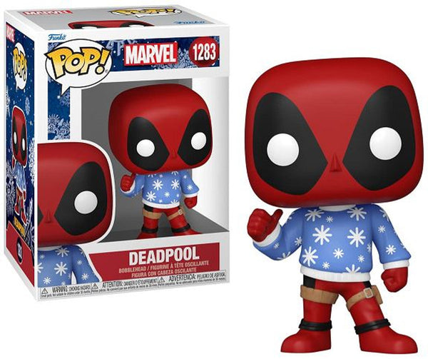 Deadpool Funko Pop! Marvel Holiday Bobblehead – National Bobblehead HOF ...