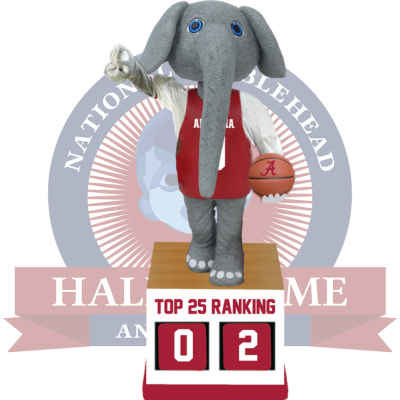 Alabama Crimson Tide Basketball Top 25 Ranking Tracker Bobblehead (Pre ...