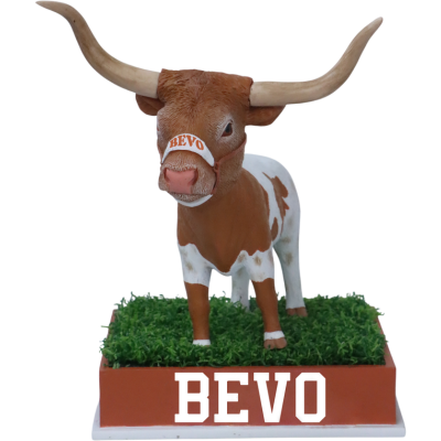 Bevo Texas Longhorns Live Mascot Bobblehead – National Bobblehead HOF Store
