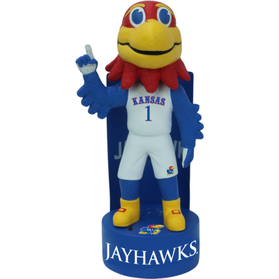 Big Jay Kansas Jayhawks Mascot School Song Bobblehead (Presale ...