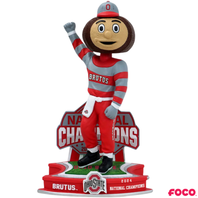Brutus Buckeye Ohio State Buckeyes 2024 Football National Champions Ma ...