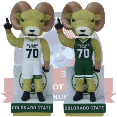 CAM the Ram Colorado State Rams Mascot Bobbleheads – National ...