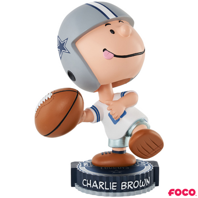 Charlie Brown Peanuts Bighead NFL Bobbleheads – National Bobblehead HOF ...