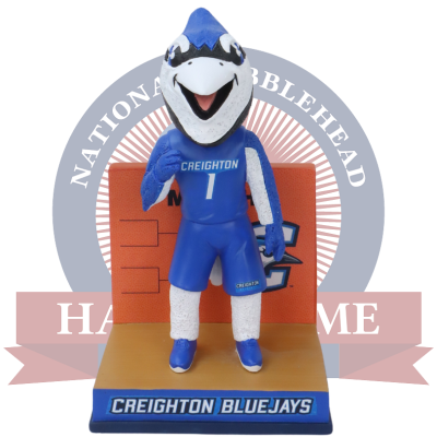 Creighton Bluejays Basketball Billy Bluejay Dancing in March Bobblehea ...