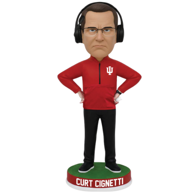 Curt Cignetti Indiana Hoosiers Coach Bobblehead (Presale) – National ...
