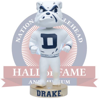 Drake Bulldogs Vintage Bobblehead – National Bobblehead HOF Store