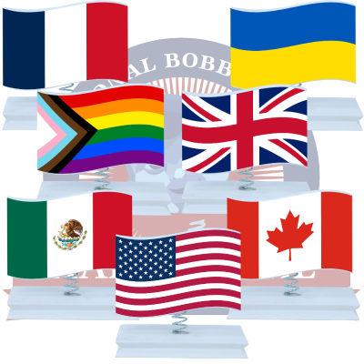 Flag Bobbles – National Bobblehead HOF Store