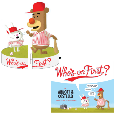 Abbott & Costello “Who’s On First?” Book Character Talking Bobbleheads ...