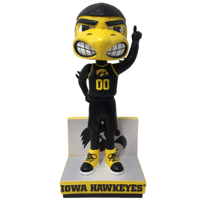 Herky the Hawk Iowa Hawkeyes Mascot Bobbleheads – National Bobblehead ...
