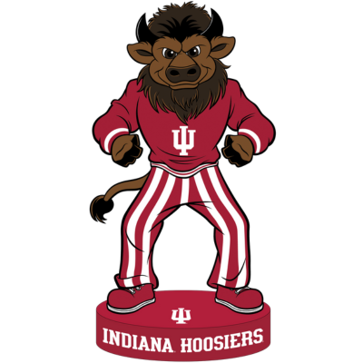 Hoosier the Bison Indiana Hoosiers Mascot Bobblehead (Presale ...