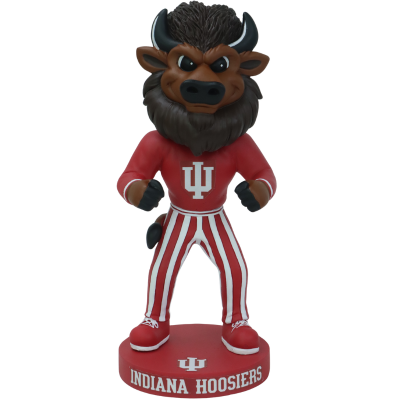 Hoosier the Bison Indiana Hoosiers Mascot Bobblehead (Presale ...