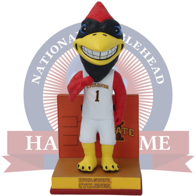 Iowa State Cyclones Basketball Cy the Cardinal Dancing in March Bobble ...