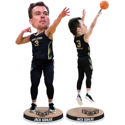 Jack Gohlke Oakland Golden Grizzlies Bobbleheads (Presale) – National ...
