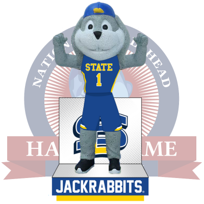 Jack the Jackrabbit South Dakota State Jackrabbits Mascot Bobblehead ...
