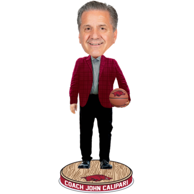 John Calipari Arkansas Razorbacks Coach Bobbleheads (Presale ...
