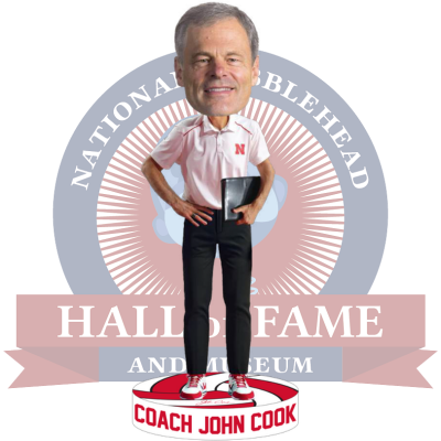 John Cook Nebraska Cornhuskers Coach Bobblehead (Presale) – National ...