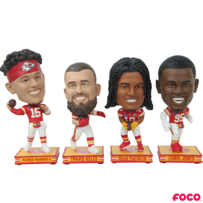 Kansas City Chiefs Super Bowl LVIII 58 Champions Bobbleheads – National ...