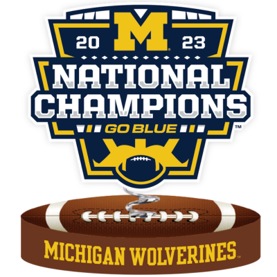 Michigan Wolverines 2023 National Champions Bobbleheads (Presale) – National Bobblehead HOF Store