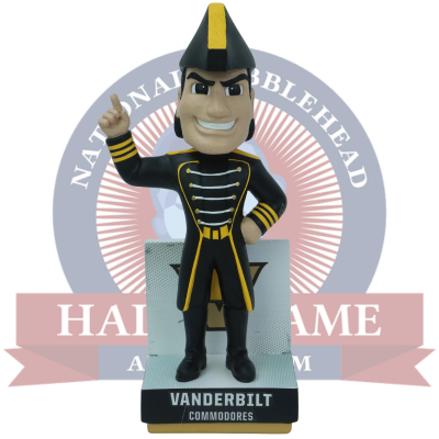 Mr. Commodore Vanderbilt Commodores Mascot Bobblehead (Presale ...