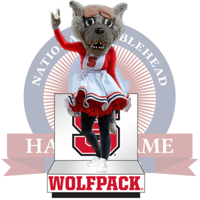 Ms. Wuf North Carolina State Wolfpack Mascot Bobblehead (Presale ...