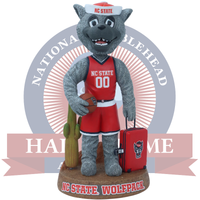 NC State Wolfpack Mr. Wuf Heading to Phoenix Bobblehead – National ...
