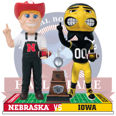 Nebraska vs. Iowa Football Rivalry Bobblehead (Presale) – National ...