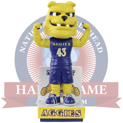 Aggie the Bulldog North Carolina A&T Aggies Mascot Bobblehead ...