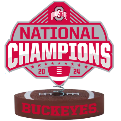 Ohio State Buckeyes 2024 CFP National Champions Bobbleheads (Presale ...