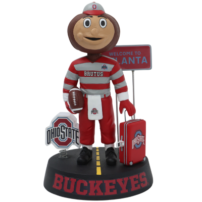 Ohio State Buckeyes Football Brutus Buckeye Welcome to Atlanta Bobbleh ...