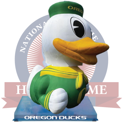 Oregon Ducks Floating Inflatable Duck in River Bobblehead (Presale ...