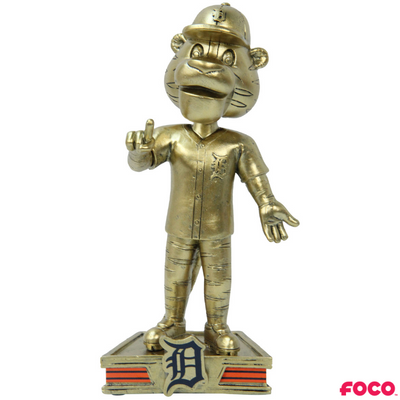 Gold Plated Mascot Bobbleheads – National Bobblehead HOF Store