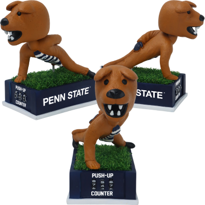 The Nittany Lion Penn State Nittany Lions Mascot Push-Up Counter Bobbl ...