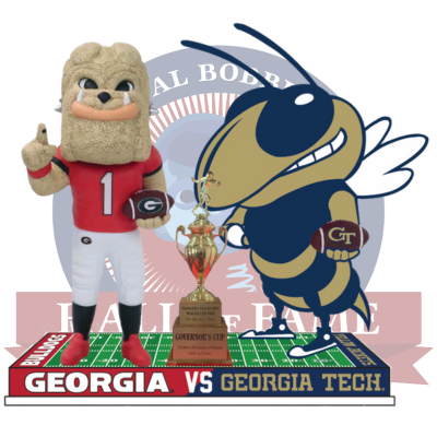 Georgia vs. Georgia Tech Football Rivalry Bobblehead (Presale ...