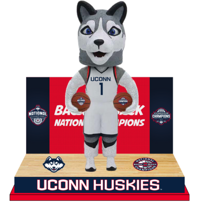 UConn Huskies 2024 NCAA Men's Basketball National Champions Bobblehead ...