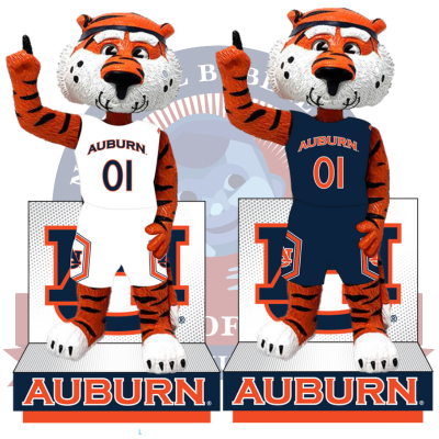 Aubie the Tiger Auburn Tigers Mascot Basketball Jersey Bobbleheads (Pr ...