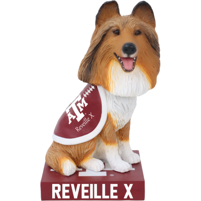 Reveille X Texas A&M Aggies Live Dog Bobblehead – National Bobblehead ...