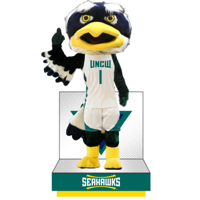 Sammy C. Hawk UNC Wilmington Seahawks Mascot Bobblehead (Presale ...