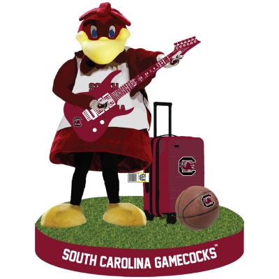 South Carolina Gamecocks Cocky Rocking in Cleveland Bobblehead (Presal ...
