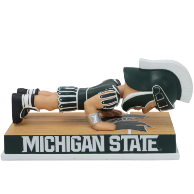 Sparty Michigan State Spartans Mascot Kissing the Court Bobblehead ...